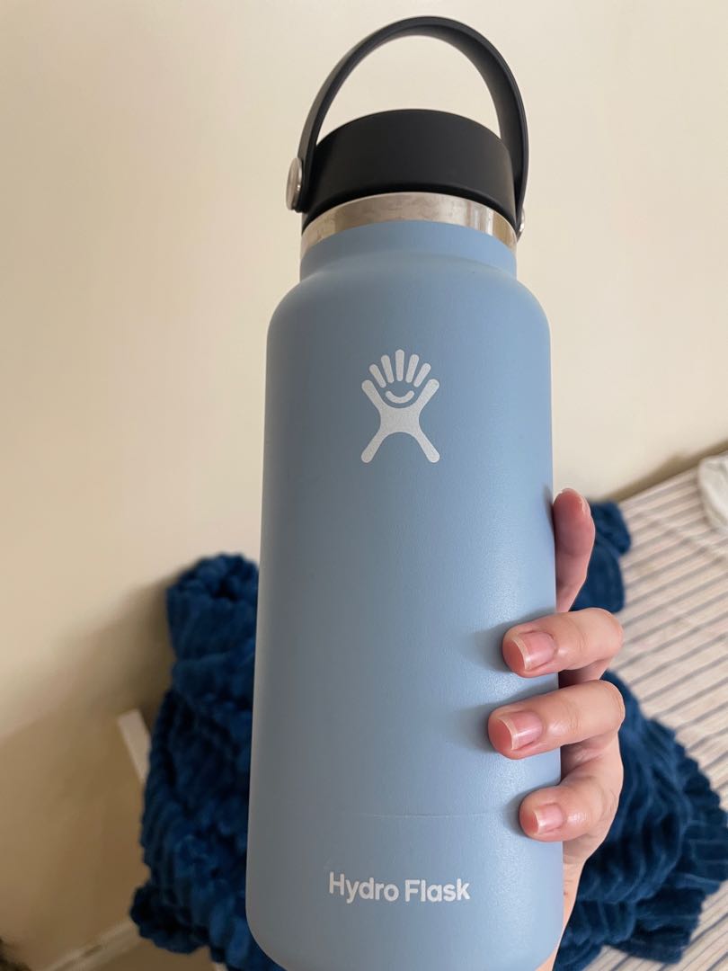 Hydroflask 32 oz in Rain ( FREE SF) , Furniture & Home Living, Kitchenware & Tableware, Water ...