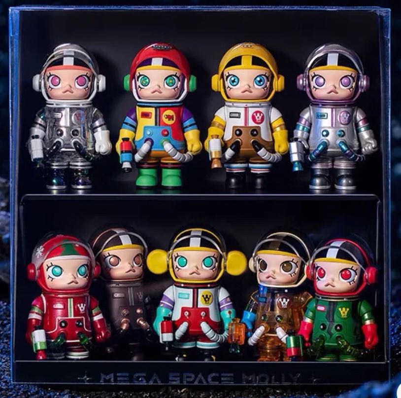 [Individual] Popmart Space Molly 100% Mega Collection Series, Hobbies ...
