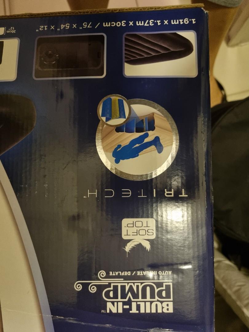 Inflatable Bed with Built in Pump, Furniture & Home Living, Furniture ...