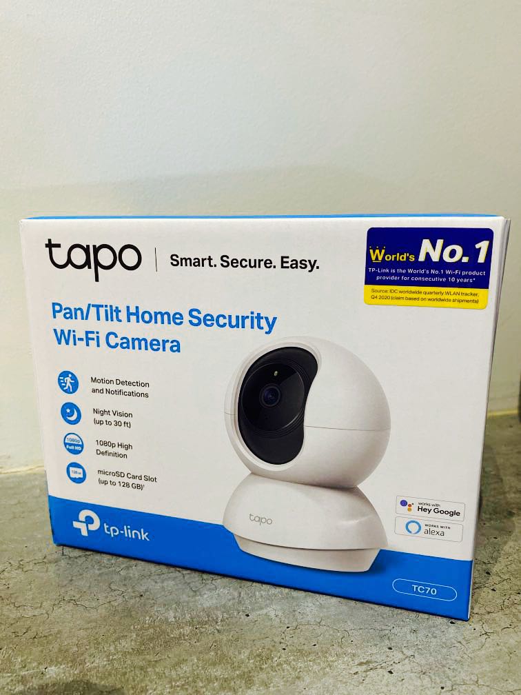 IP Camera (Tapo TC70), Furniture & Home Living, Security & Locks ...