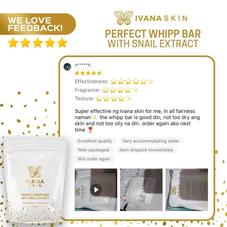 Ivana Skin Perfect Whipp Soap with Snail Extract, Beauty & Personal ...