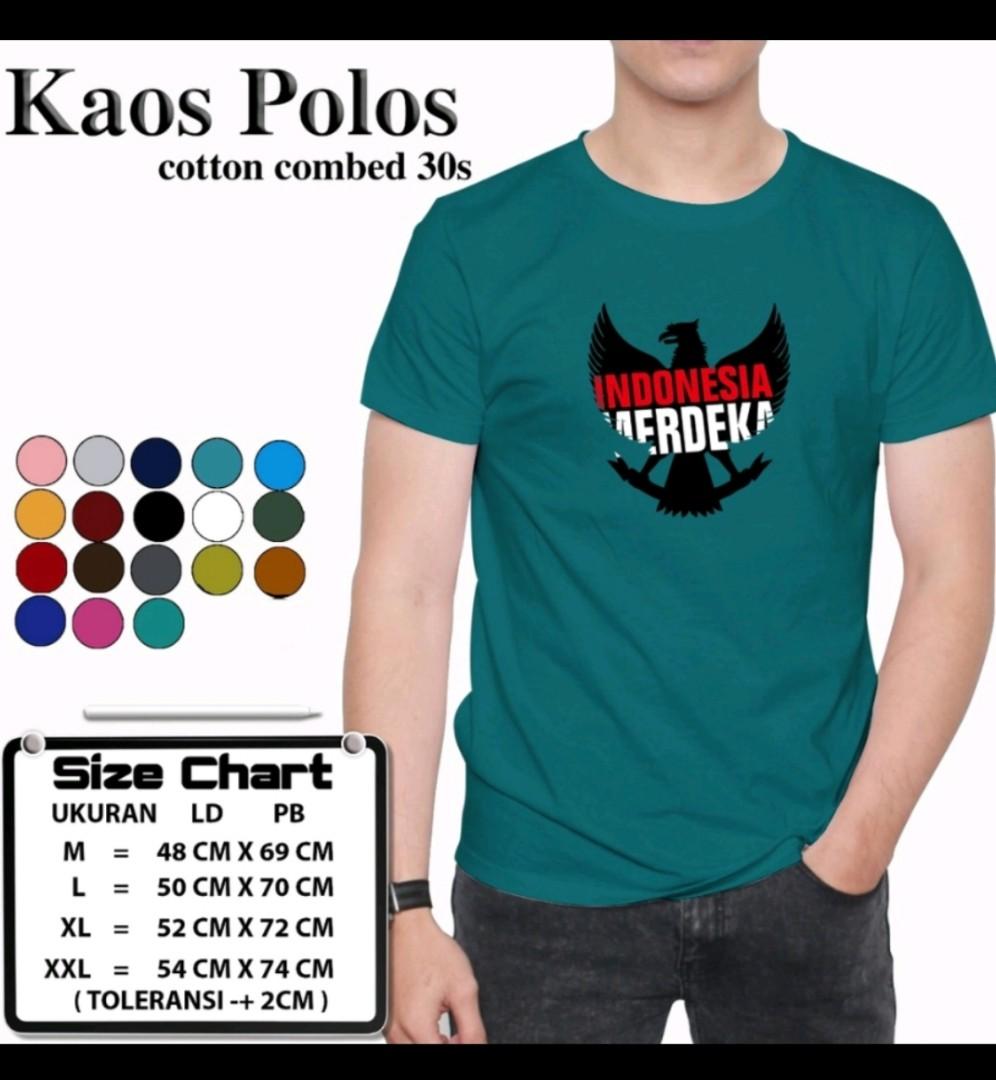 Kaos indonesia merdeka baju indonesia merdeka kaos kemerdekaan kaos 17 ...