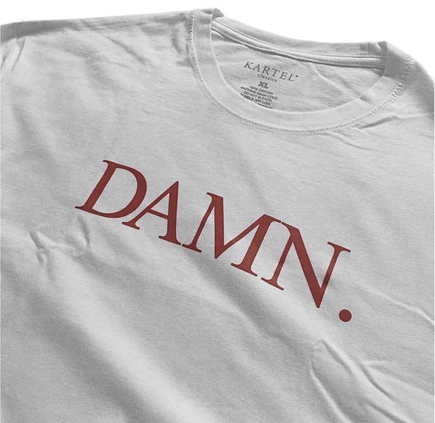 Kendrick Lamar Damn album shirt, Men's Fashion, Tops & Sets, Tshirts ...