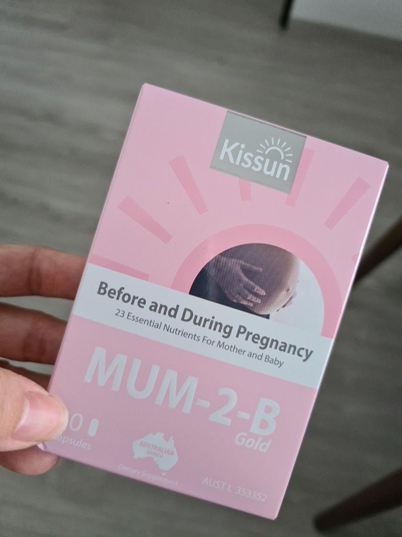 Kissun Mum-2-B Gold supplements, Health & Nutrition, Health Supplements ...