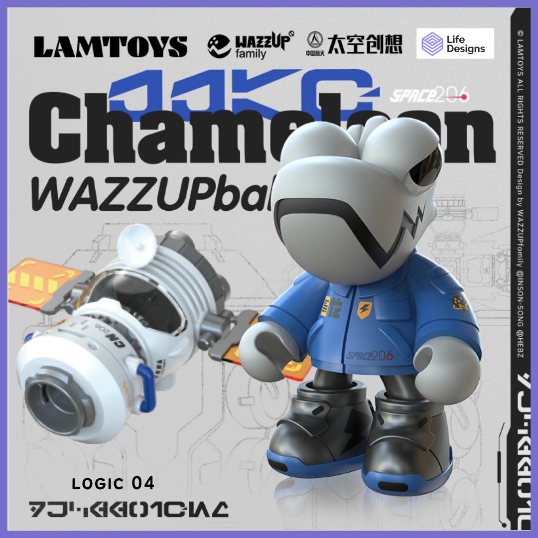 (LAST Set) Lamtoys Wazzup Baby Chameleon ROCKET Space 206 Series Blind ...