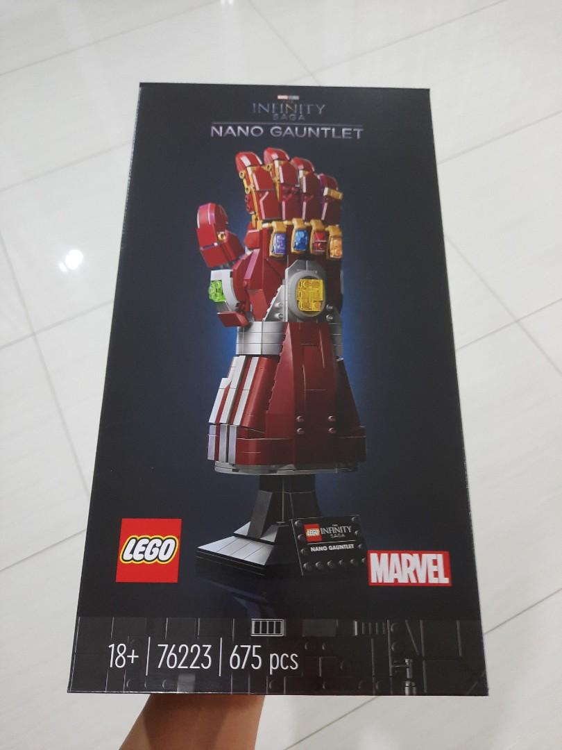 Lego 76223 marvel nano gauntlet infinity war saga endgame thanos iron ...