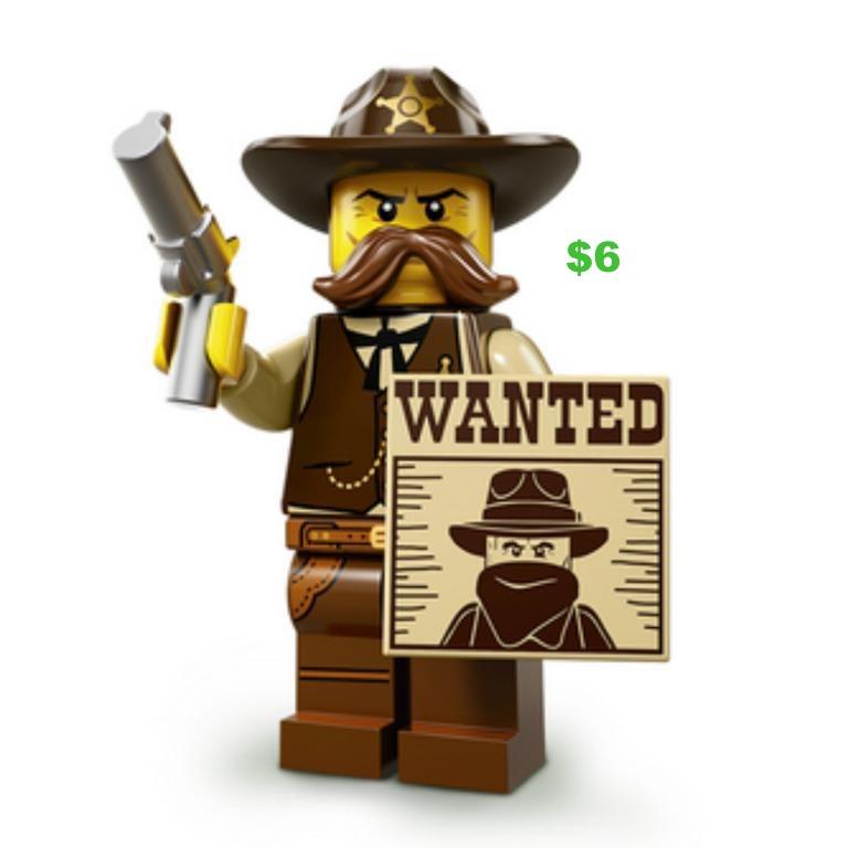 Lego Series 13 Minifigure Disco Diva Classic King Sheriff Samurai Evil ...