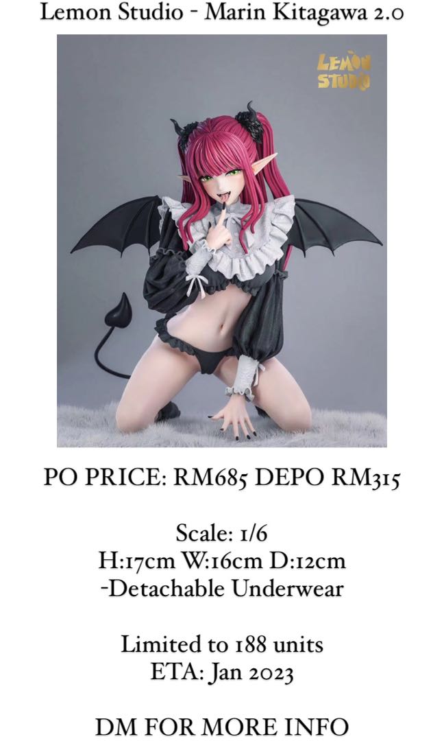 Lemon Studio - Marin Kitagawa 2.0, Hobbies & Toys, Toys & Games on Carousell