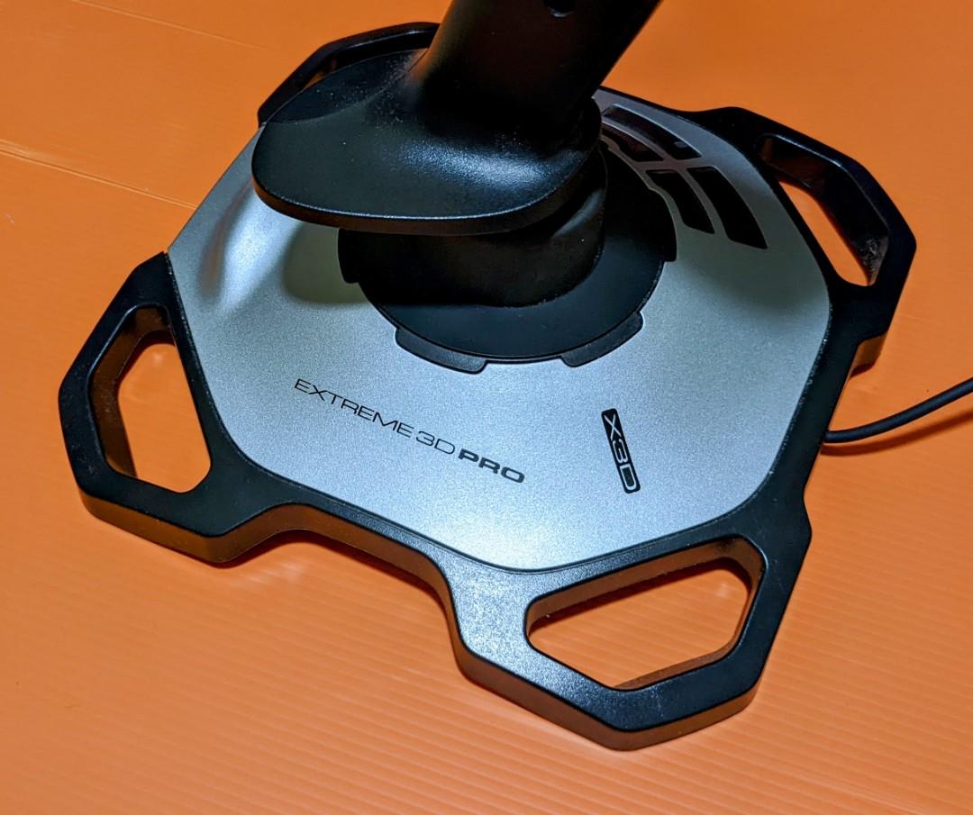 Logitech Extreme 3D Pro USB Joystick, Video Gaming, Gaming Accessories ...