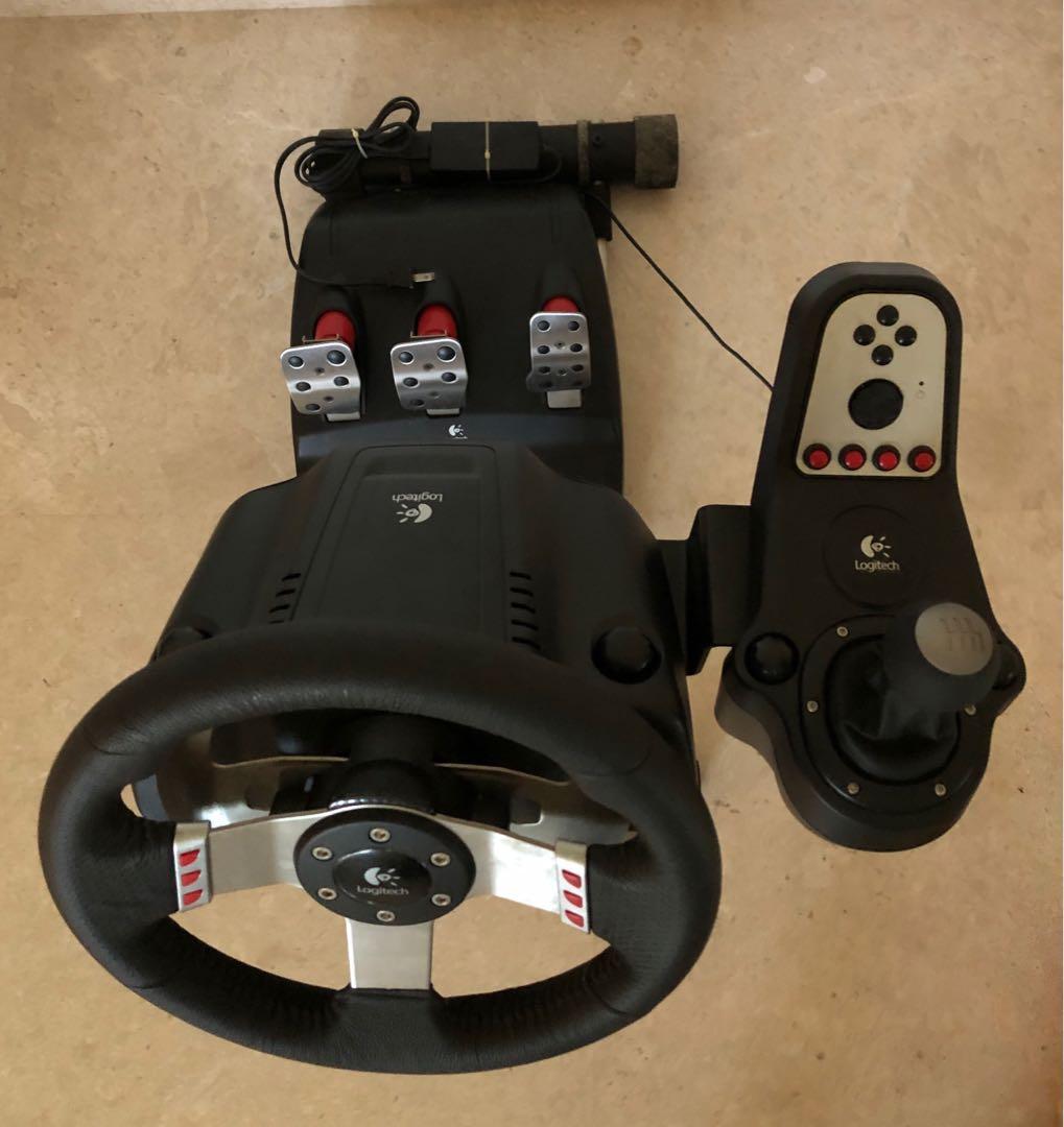 Logitech G27 with Wheel Stand Pro, Video Gaming, Gaming Accessories ...
