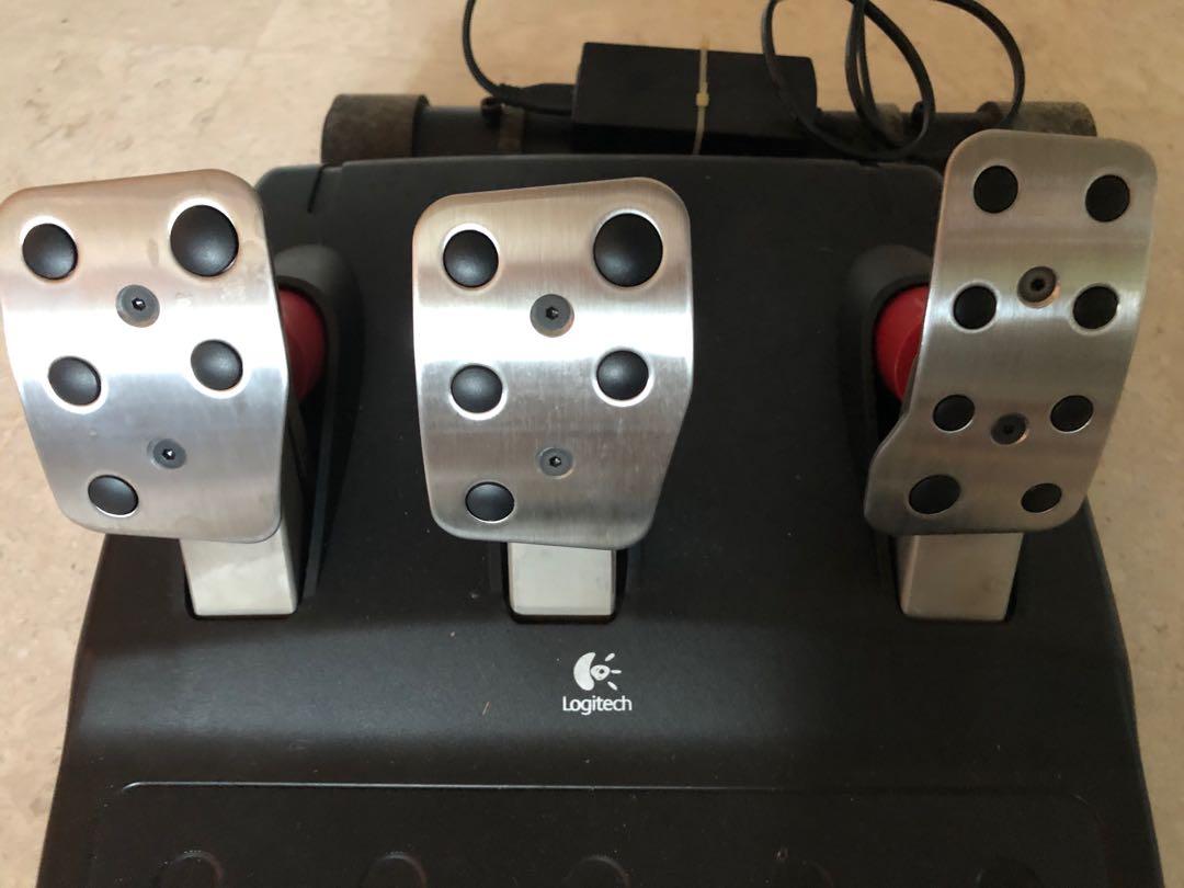 Logitech G27 with Wheel Stand Pro, Video Gaming, Gaming Accessories ...