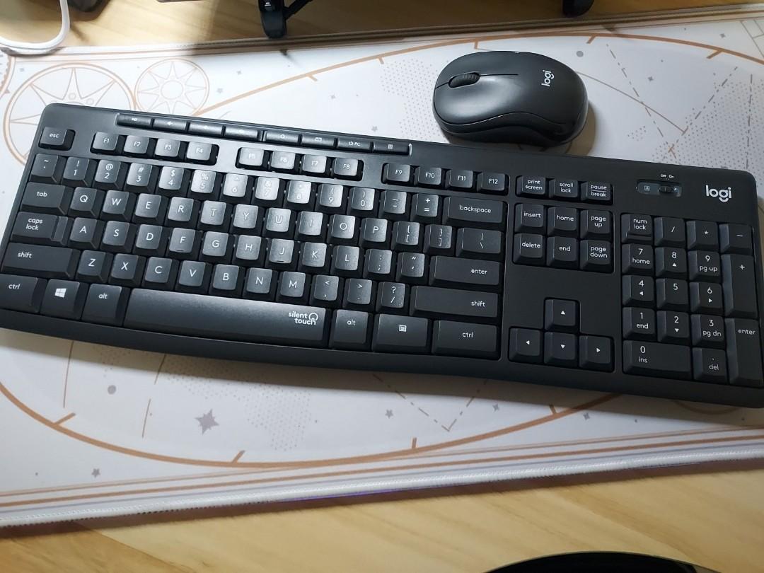 Logitech Mk Silent Keyboard Mouse Computers Tech Parts Accessories Computer Keyboard