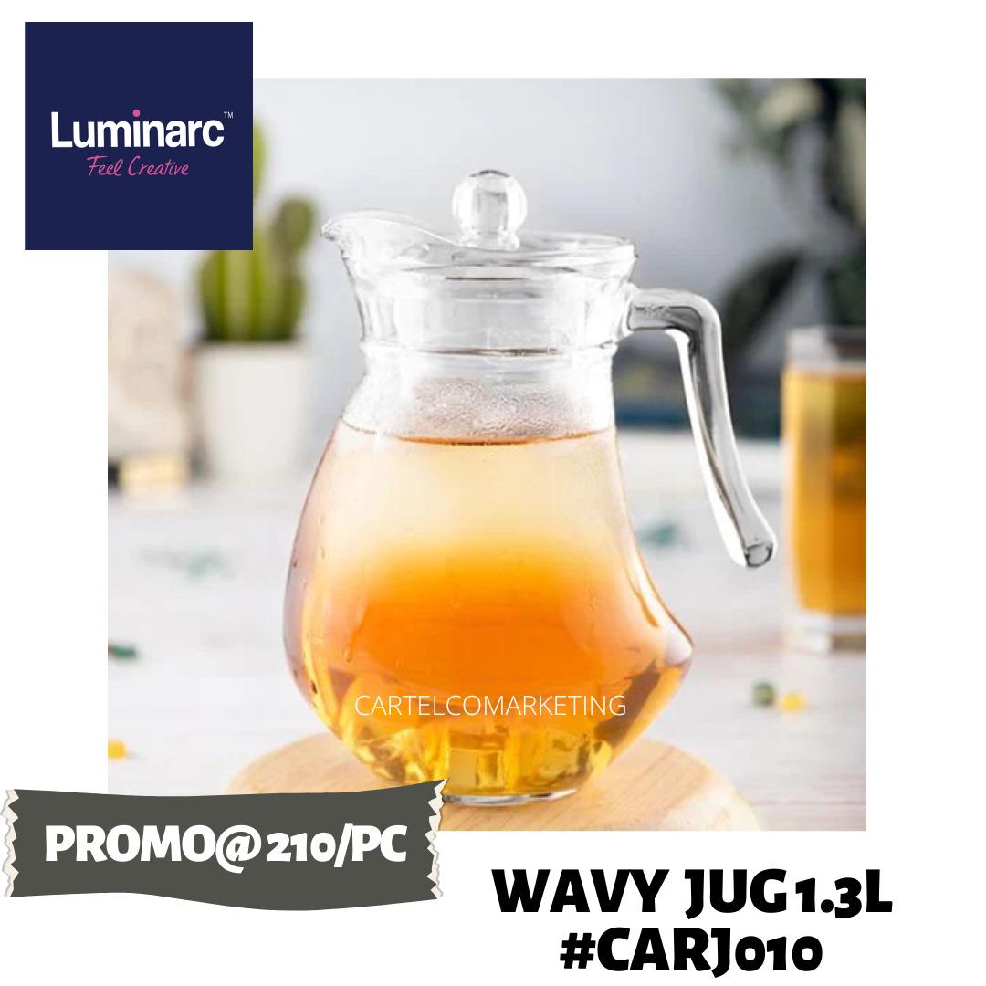 Luminarc Pitcher , Clear Jug, Water and Juice Jug For personal and ...