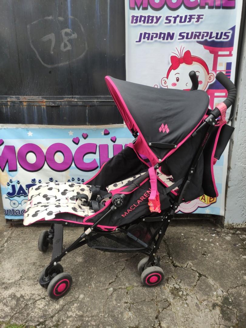 Maclaren Jill Stuart Barbie edition stroller, Babies & Kids, Going Out ...