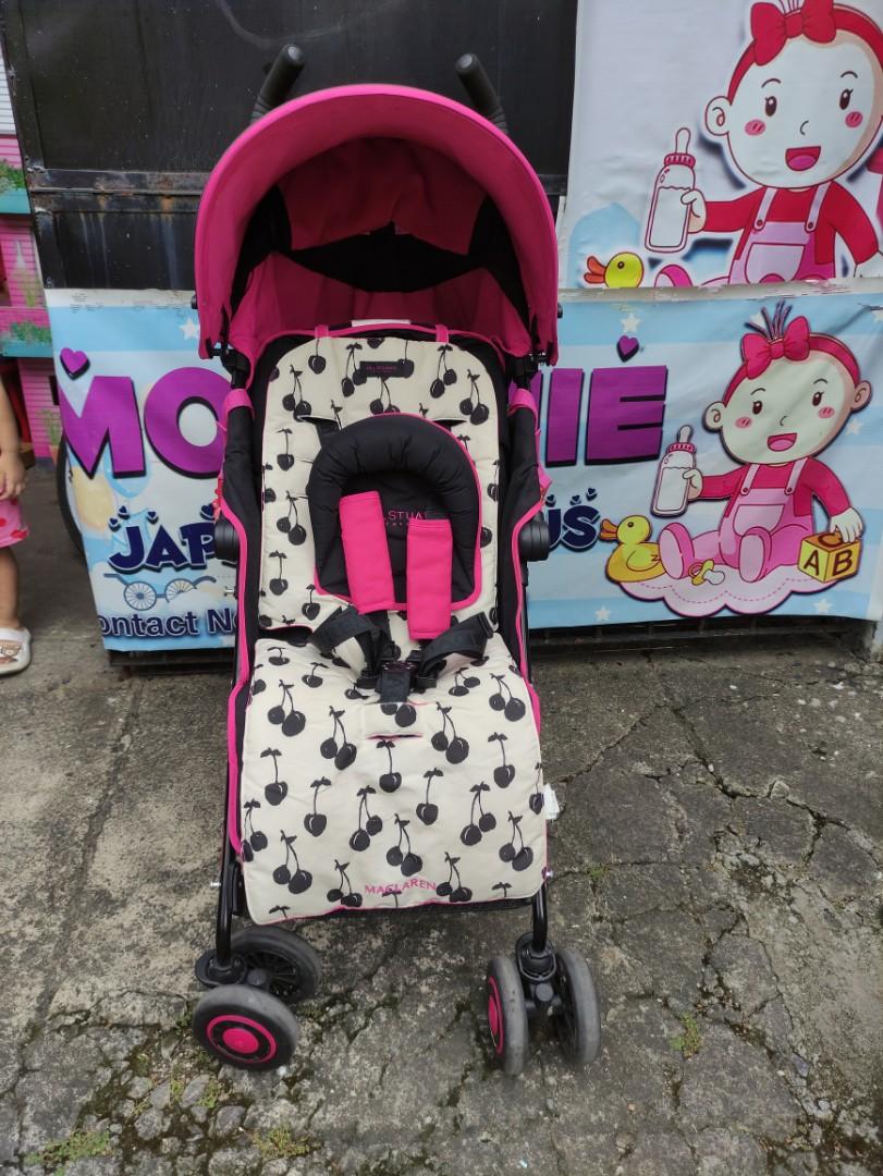 Maclaren Jill Stuart Barbie edition stroller, Babies & Kids, Going Out ...