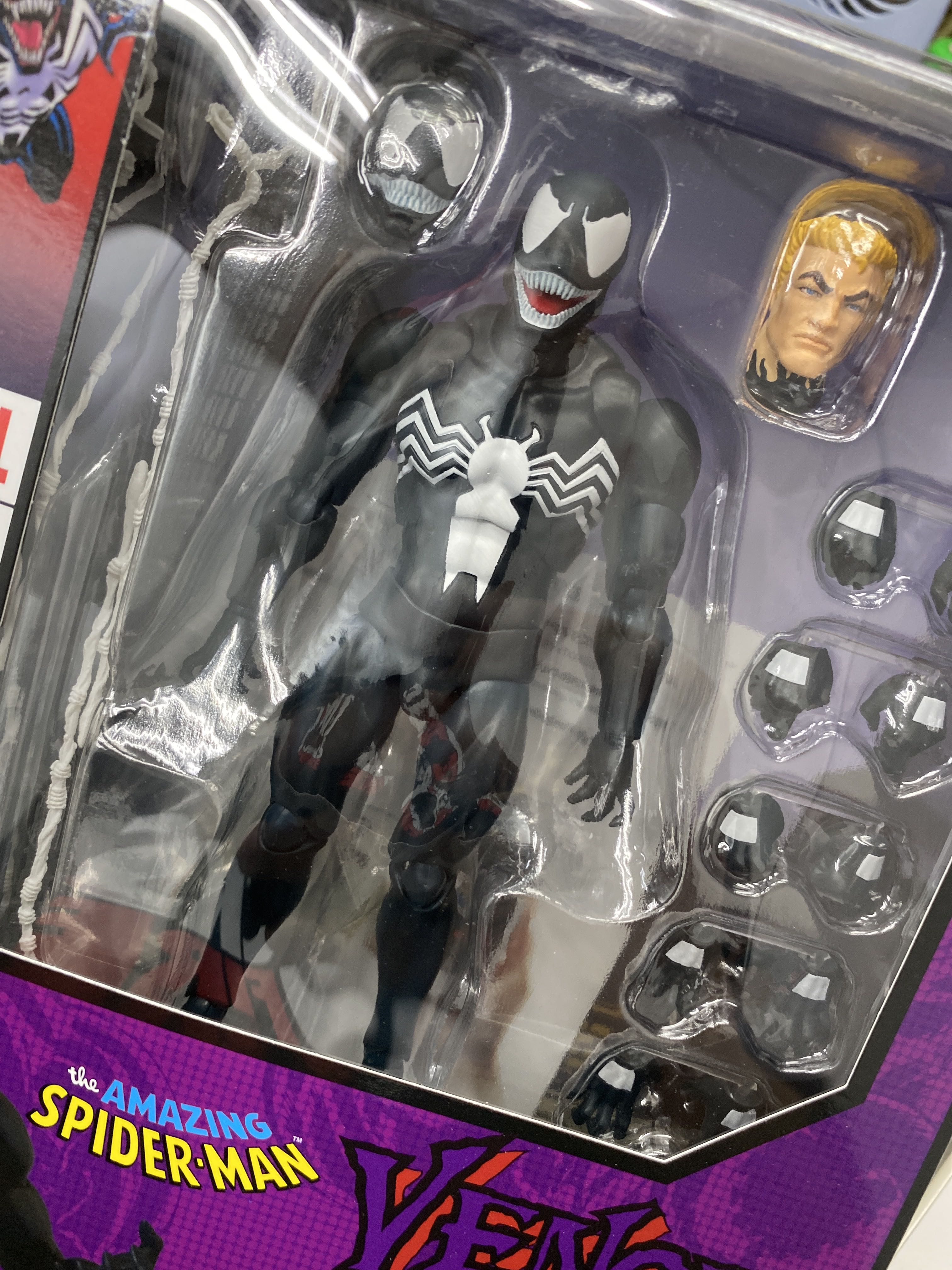 MAFEX VENOM MEDICOM SPIDER-MAN SERIES, Hobbies & Toys, Toys & Games on ...