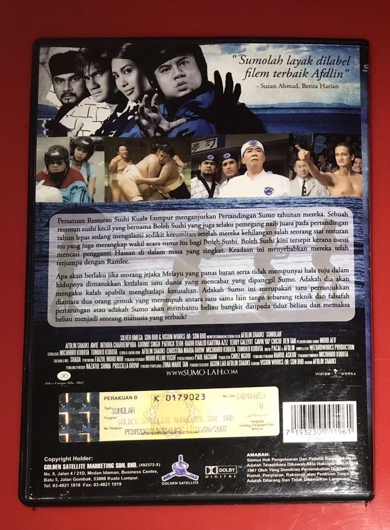 MALAY MOVIE SUMOLAH VCD VIDEO CD, Hobbies & Toys, Music & Media, CDs ...