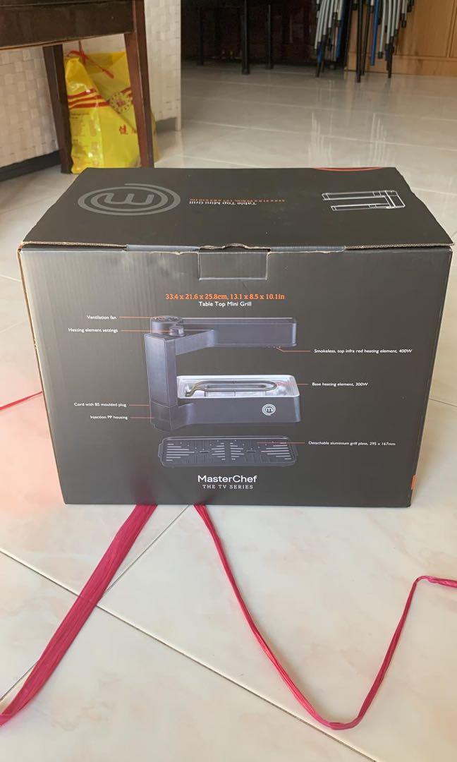 Masterchef Tabletop mini grill, TV & Home Appliances, Other Home ...