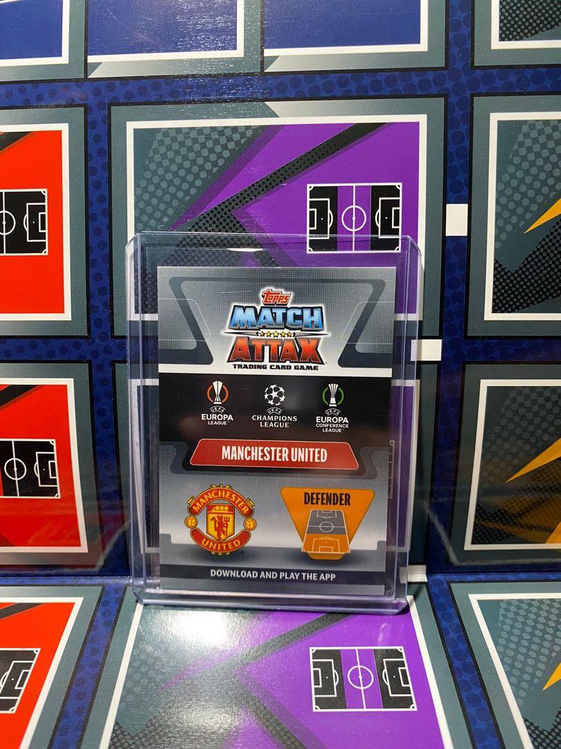 Match Attax 21/22 Aaron Wan-Bissaka Match Worn Relic Memorabilia ...