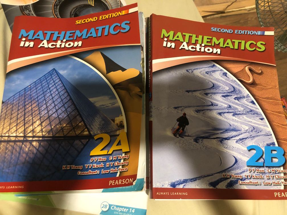 Mathematics In Action 2a 2b, 興趣及遊戲, 書本 & 文具, 教科書 on Carousell