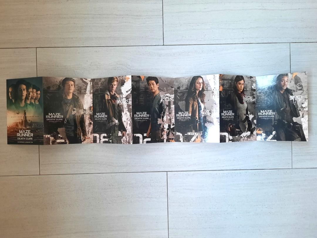 Maze Runner : set of 7 postcards, Hobbies & Toys, Memorabilia ...