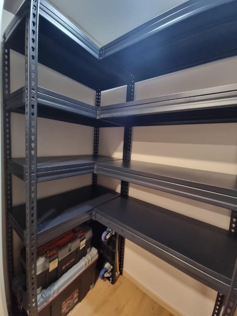 Metal Boltless Shelving Unit Rack for Office, Industrial, BTO, HDB ...