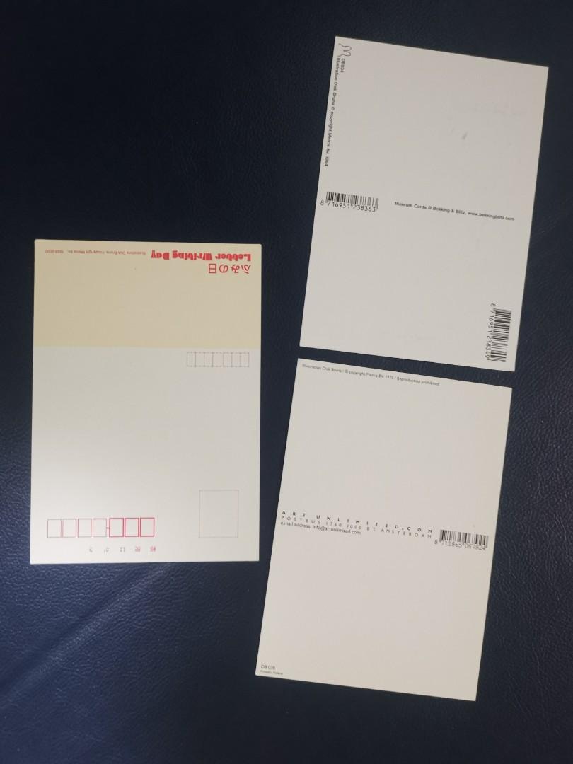 Miffy postcard 3pcs per set, Hobbies & Toys, Stationery & Craft, Other Stationery & Craft on ...