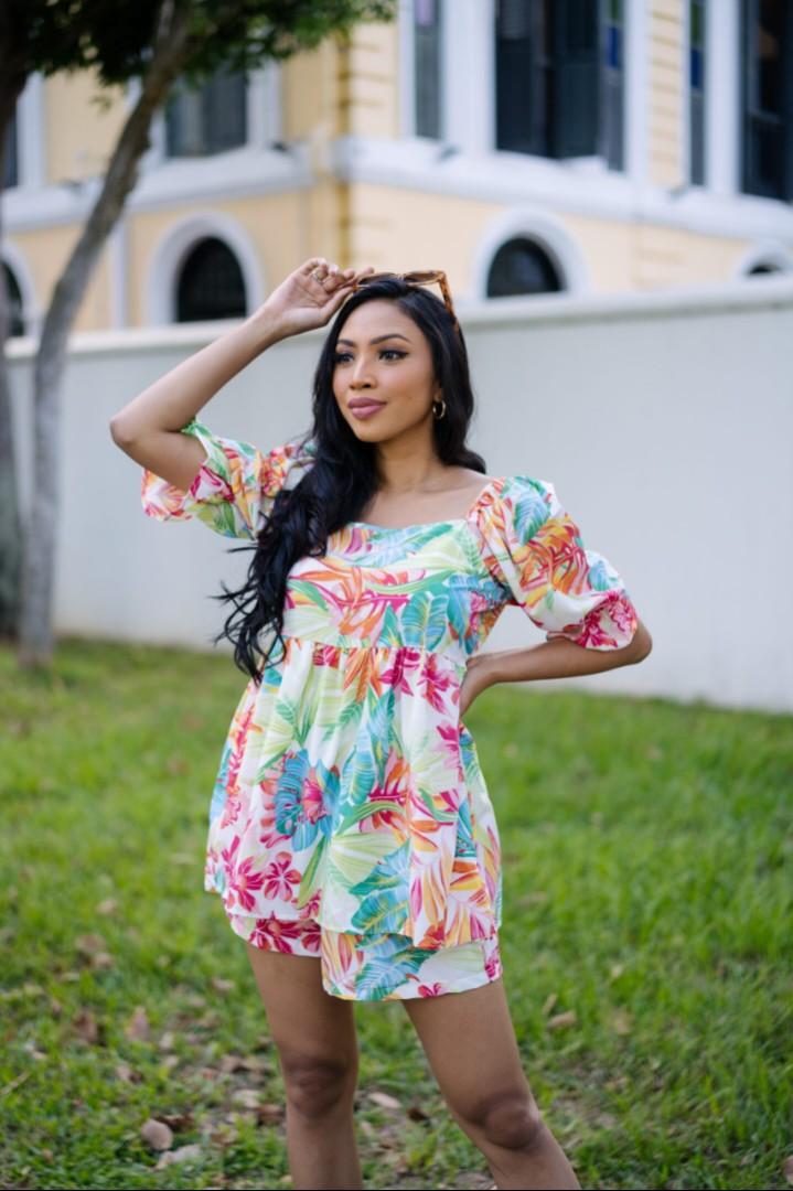 MNQN IMAN COORDS (TOP ONLY), Women's Fashion, Tops, Blouses on Carousell