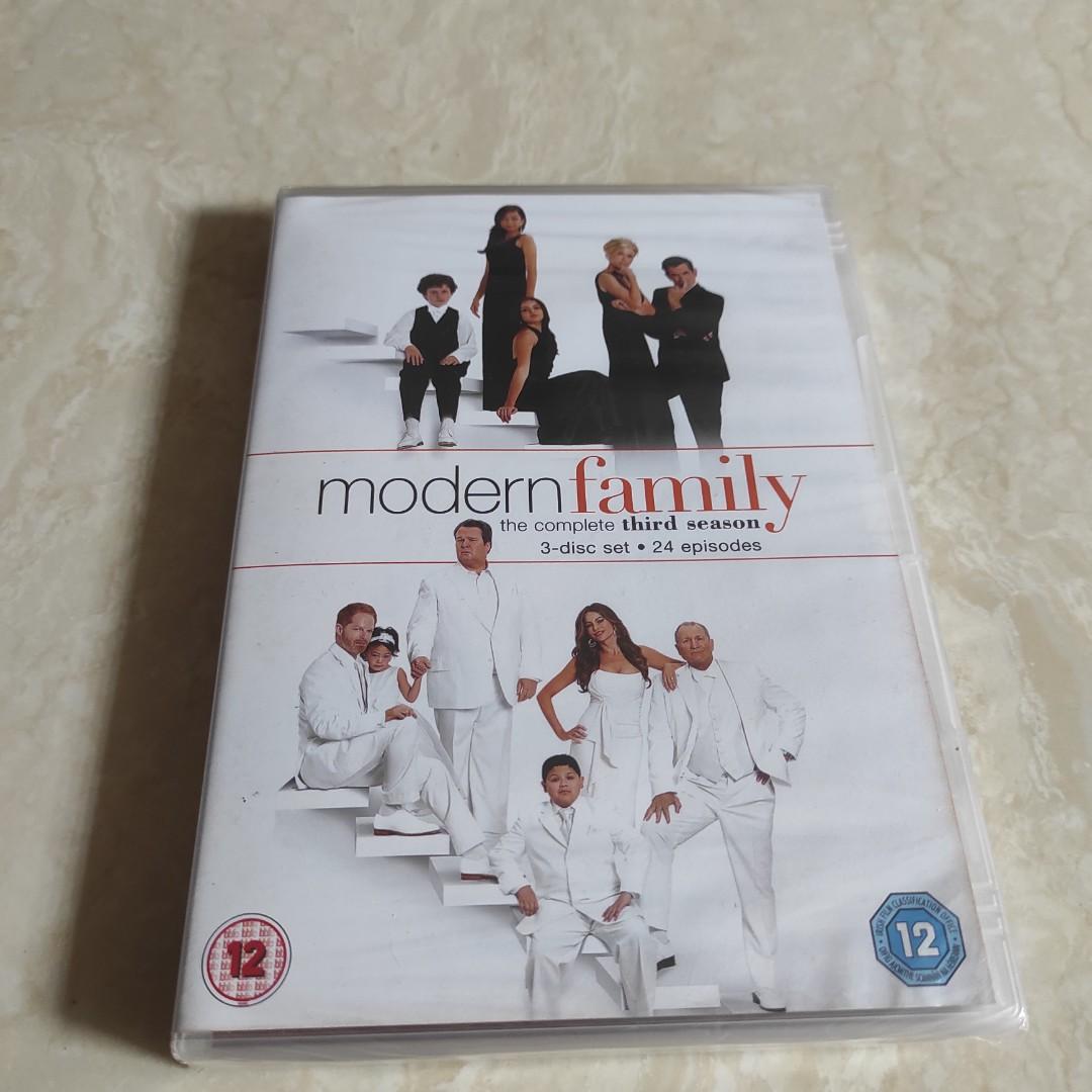 Modern Family the complete third & fourth season DVD sealed @ 400 each ...