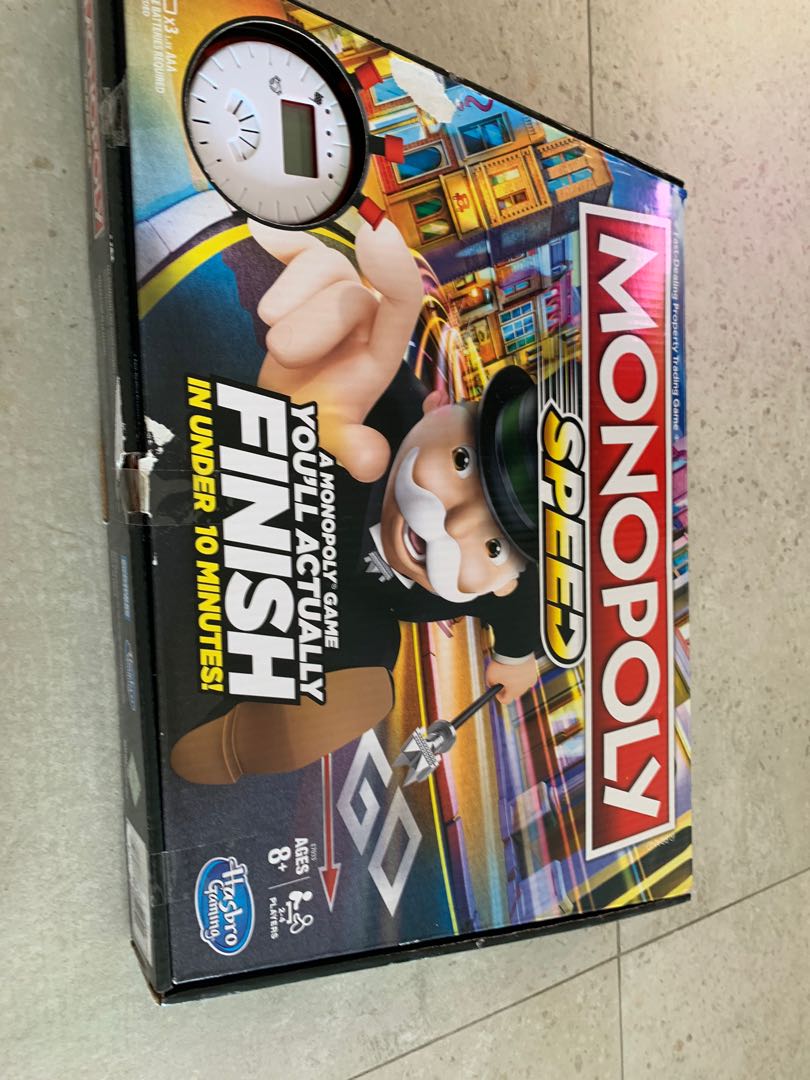 Monopoly Speed, Hobbies & Toys, Toys & Games on Carousell