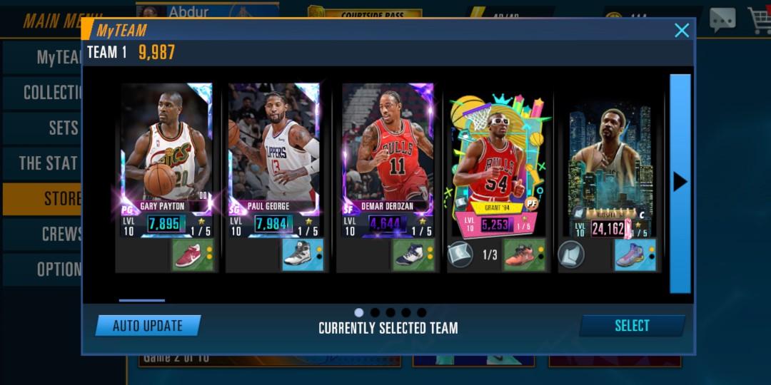 NBA 2k mobile Account for sale!, Video Gaming, Gaming Accessories, In ...