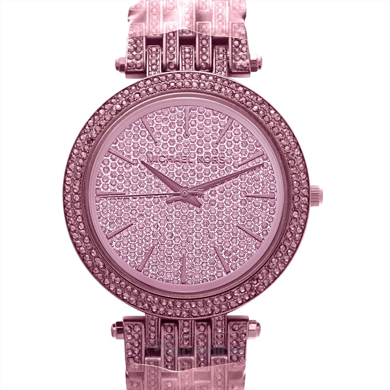 [NEW] Michael Kors collectionName Quartz Purple Dial Stainless Steel ...