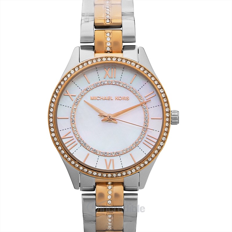 [NEW] Michael Kors collectionName Quartz Mother of pearl Dial Stainless ...
