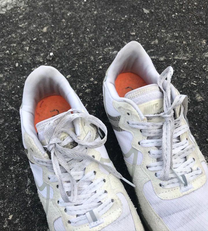 Nike air force 1 react light bone, Fesyen Pria, Sepatu , Sneakers di ...