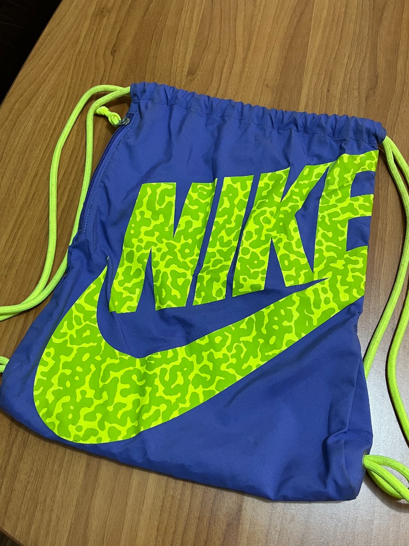 Nike Purple Drawstring Bag, Women's Fashion, Bags & Wallets, Backpacks ...