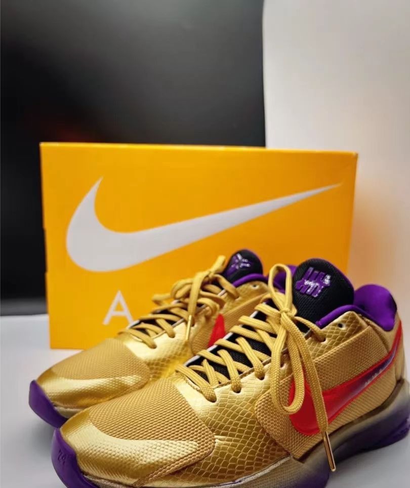 Nike Undefeated x Nike Kobe 5 Protro, Men's Fashion, Footwear, Dress ...