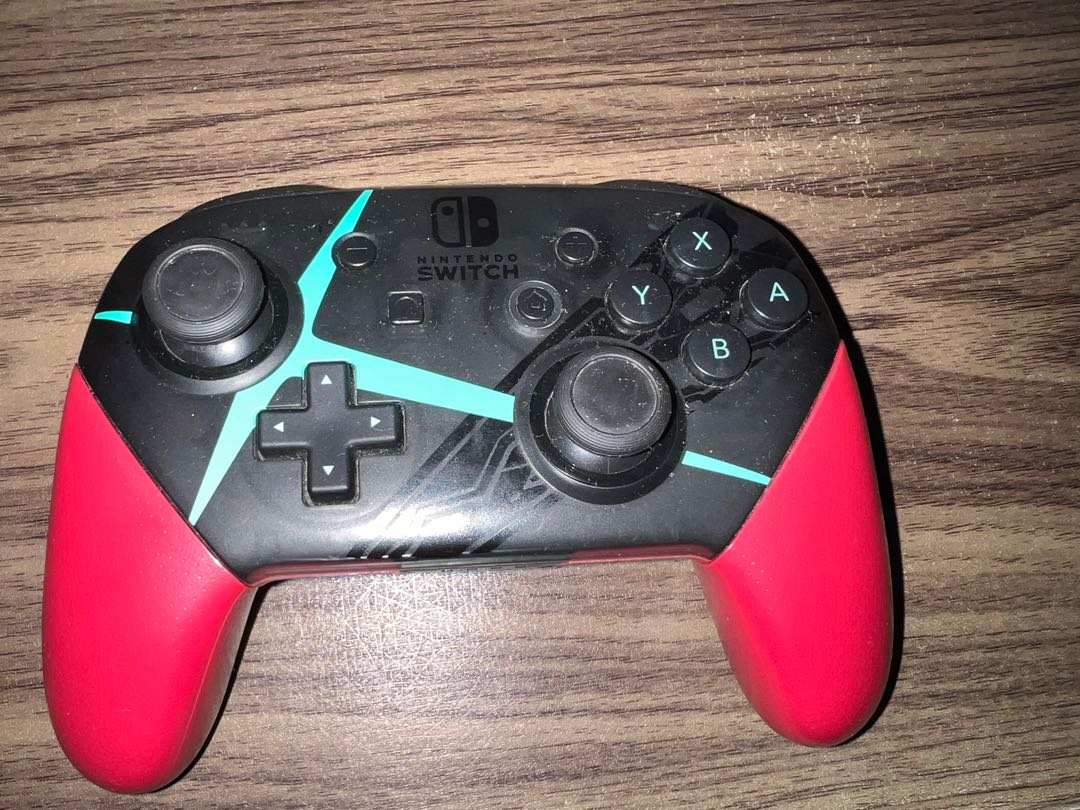 Nintendo switch procontroller xenoblade, Video Gaming, Gaming ...