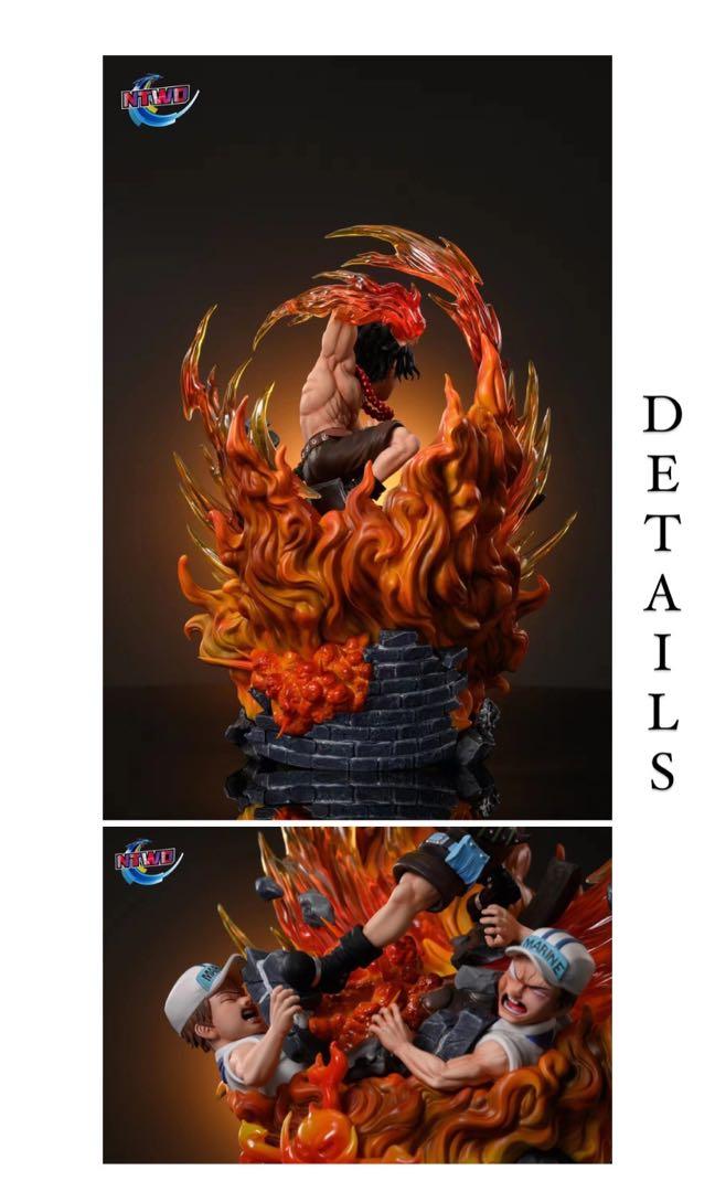 Ntwo Studio - WCF Portgas D Ace, Hobbies & Toys, Toys & Games on Carousell