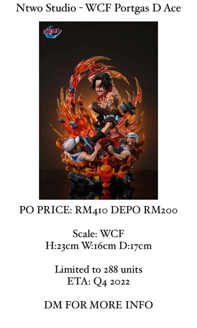 Ntwo Studio - WCF Portgas D Ace, Hobbies & Toys, Toys & Games on Carousell