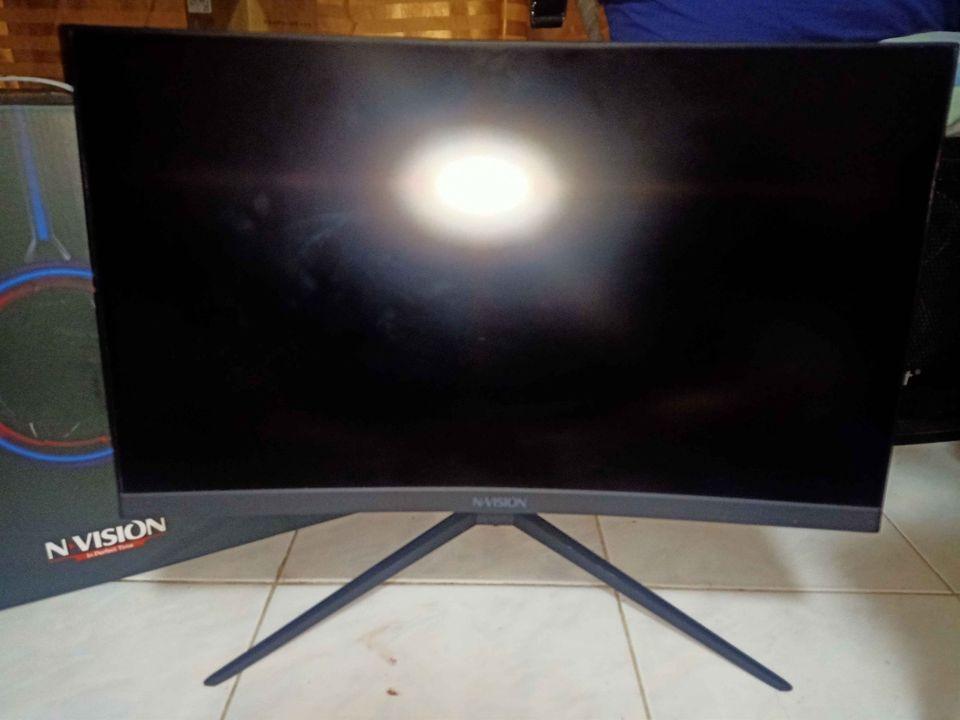 NVISION GT24R18 CURVED GAMING MONITOR, Computers & Tech, Parts ...