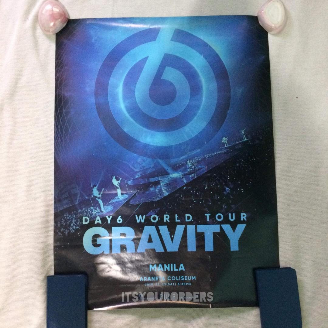 Official Day6 Gravity in Manila Concert Poster, Hobbies & Toys ...