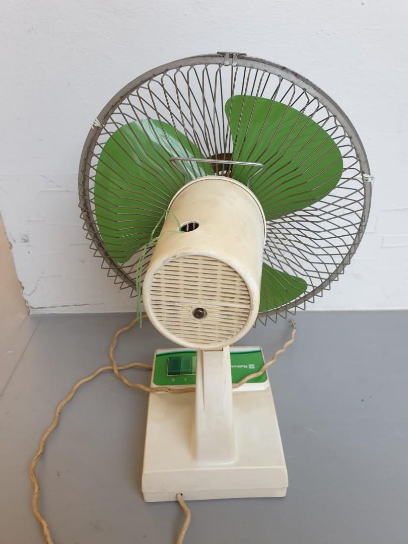 Old National Table Fan, Furniture & Home Living, Lighting & Fans, Fans ...