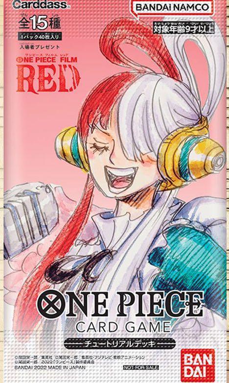 One Piece Film Red Game Tutorial Card Deck Sealed (Uta, Luffy & Shanks ...