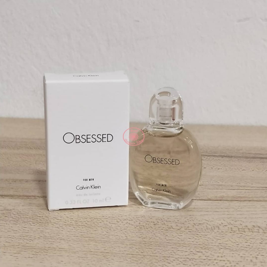 [Original] Calvin Klein OBSESSED FOR MEN Eau De Toilette 10ml, Beauty ...