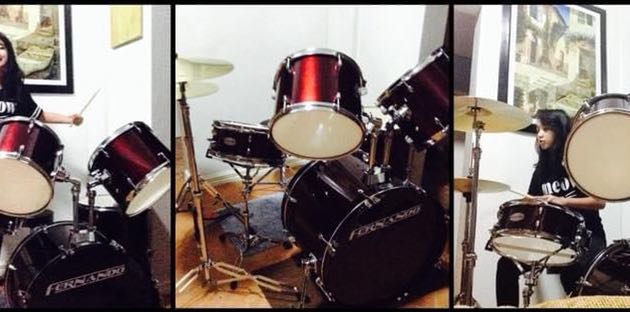 Original Fernando Drum Set (Wine Red), Hobbies & Toys, Music & Media ...