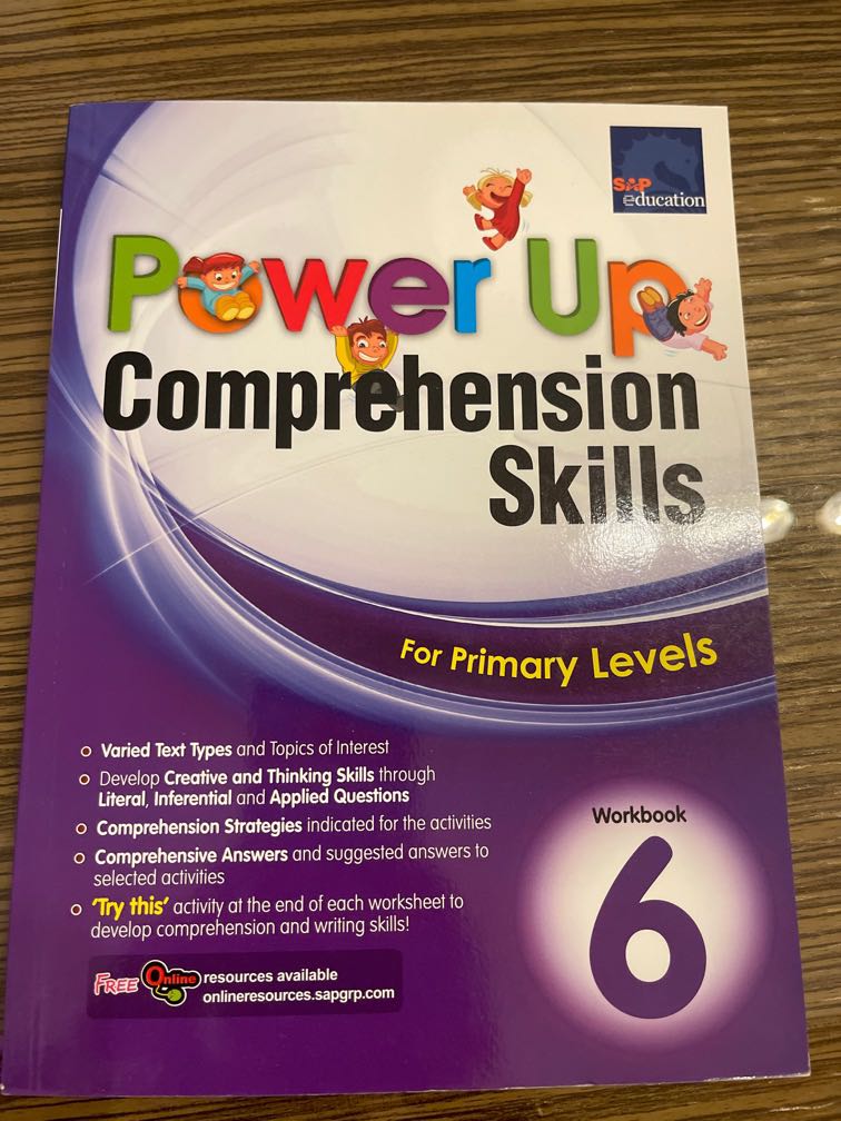 AL1 PSLE English Power Up Comprehension Skills Pri 6, Hobbies & Toys ...
