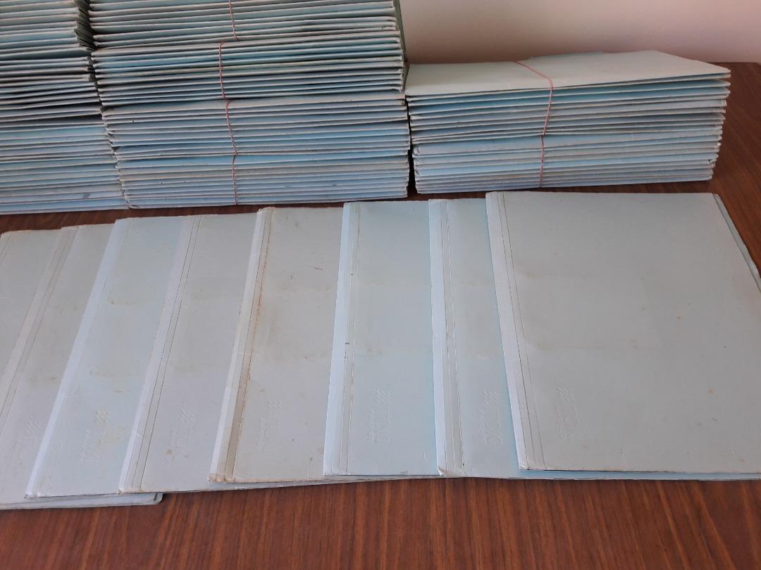 (120 pcs) Paper Inner File Folder With Tab (A4 Size), Hobbies & Toys ...