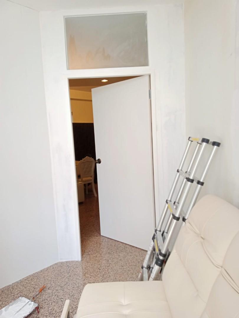 91695914_office partition ceiling, box up, fire rate partition ...