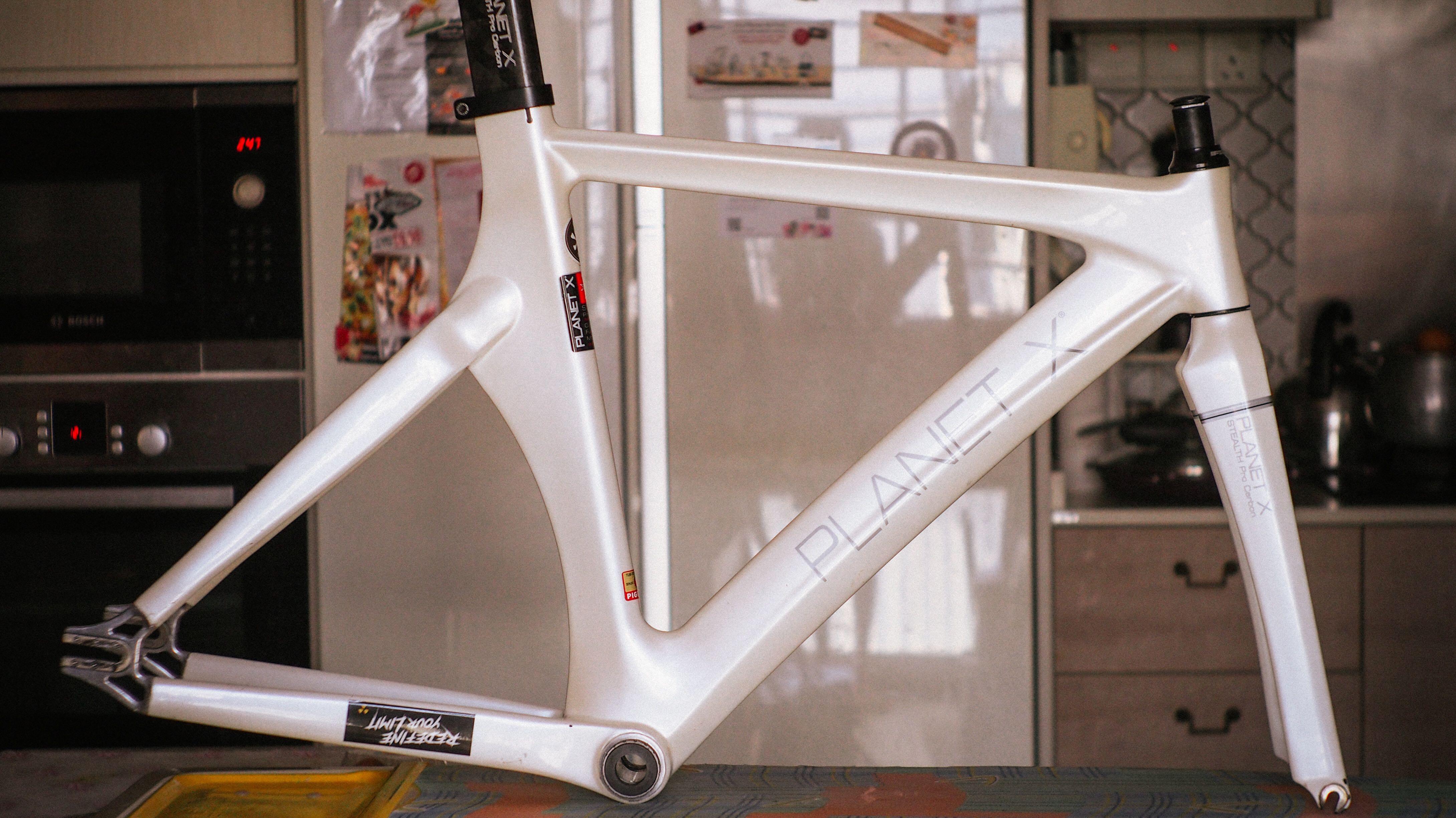 Planet X track frameset stealth pro carbon, Sports Equipment, Bicycles ...
