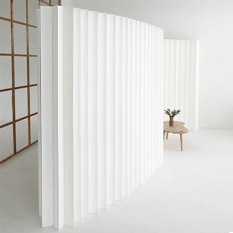 Pleated Foldable Wall Display Wedding Backdrop, Furniture & Home Living ...